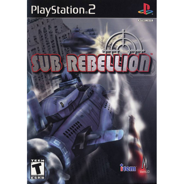 Sub Rebellion - PlayStation 2 PS2 - Used - Disc Only - - PNP Games ...