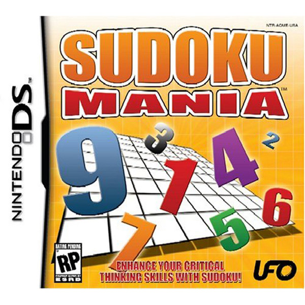 Sudoku Mania NDS - Nintendo DS - Used - - PNP Games Online Store