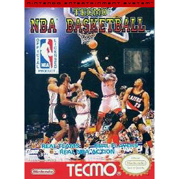 Tecmo NBA Basketball - Nintendo NES - Used - Cart Only - - PNP Games ...
