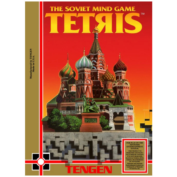 Tetris (Tengen) - Nintendo NES - Used - Cart Only - - PNP Games Online ...