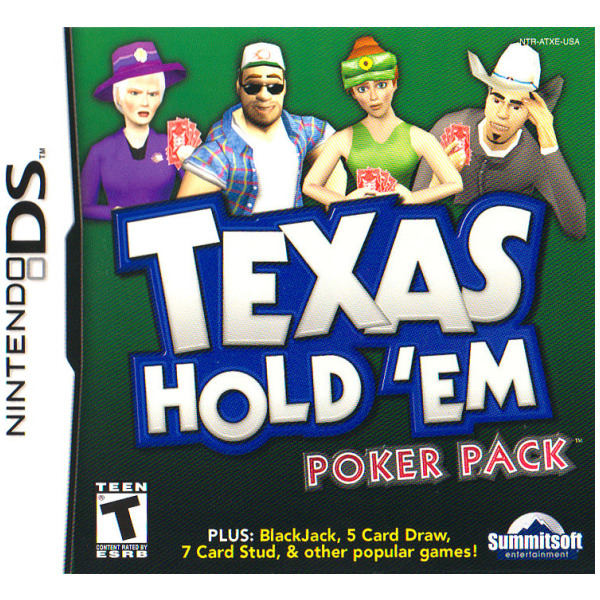 Texas Hold Em Poker Pack - Nintendo DS - Used - Cart Only - - PNP Games Online Store