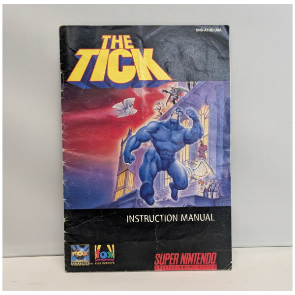The Tick Manual Only - - PNP Games Online Store