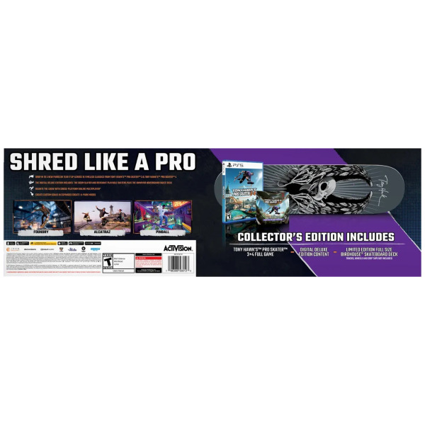 Tony Hawks Pro Skater 3 + 4 Collectors Edition - PlayStation 5 PS5 ...