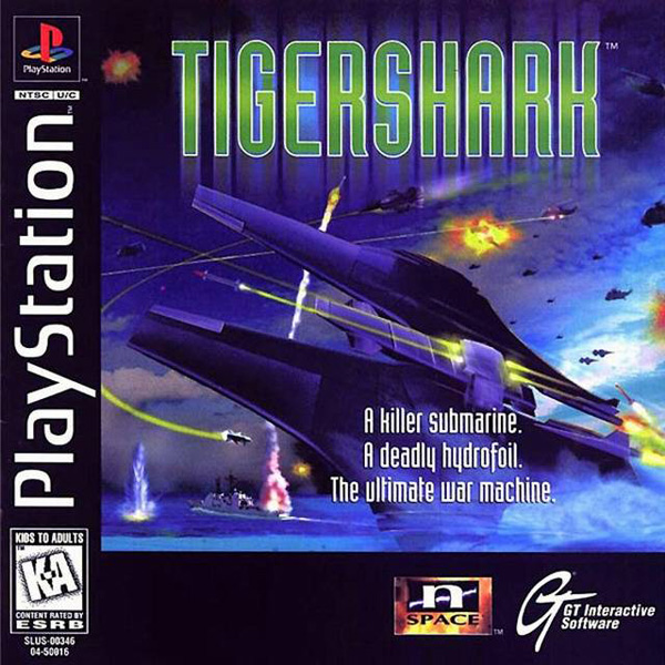 Tigershark - PlayStation PS1 - Used - - PNP Games Online Store