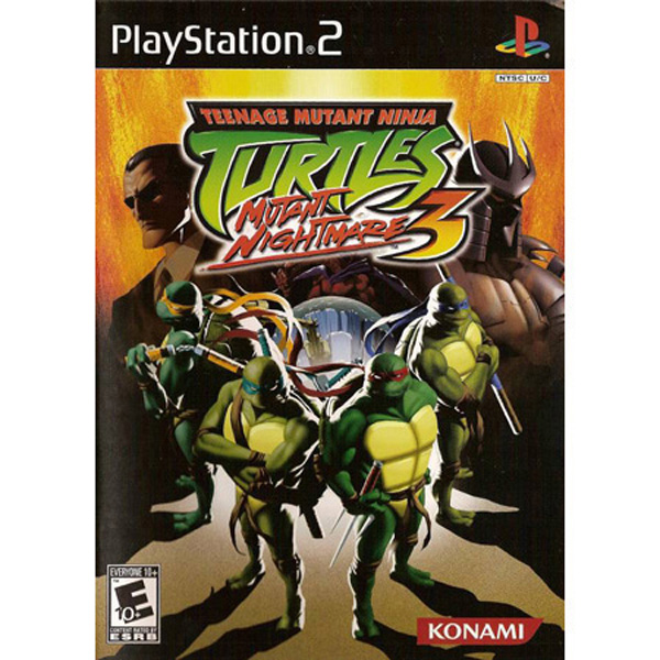 Playstation 2 Teenage Mutant Ninja Turtles 3 Mutant Nightmare PS2