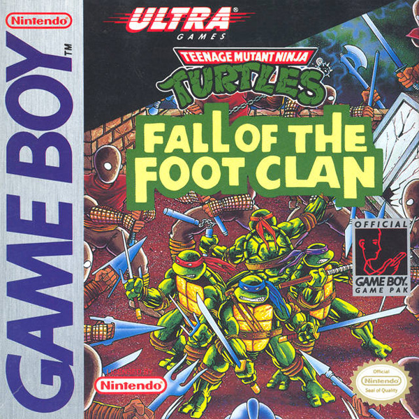 Teenage Mutant Ninja Turtles Fall of the Foot Clan - Game Boy - Used ...
