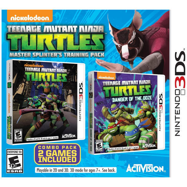 Teenage Mutant Ninja Turtles Master Splinters Trai - Nintendo 3DS ...