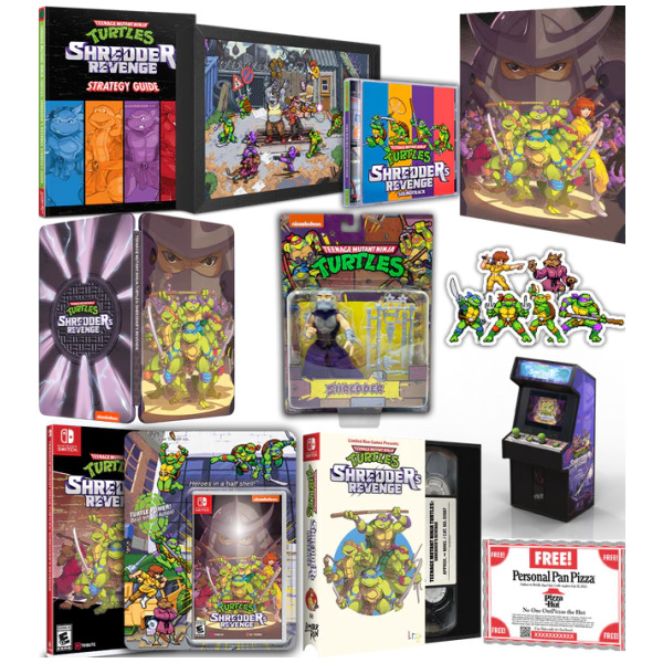 Teenage Mutant Ninja Turtles Shredders Revenge Radical Edition (LRG ...