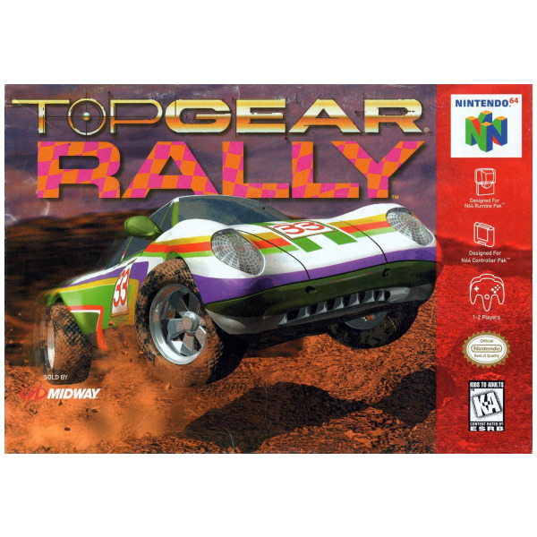 Top Gear Rally - Nintendo NES - Used - - PNP Games Online Store