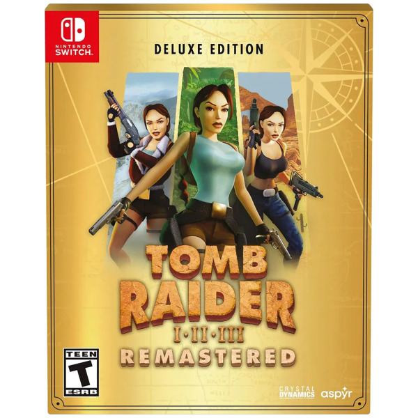Tomb Raider I-III Remastered Deluxe Edition - Switch - - PNP Games ...
