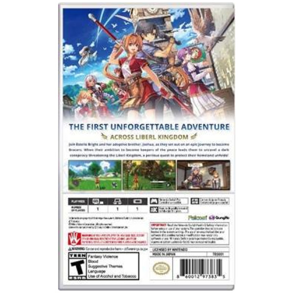 Trails in the Sky 1st Chapter - Switch PREORDER - ESTIMATED SHIP DATE ...