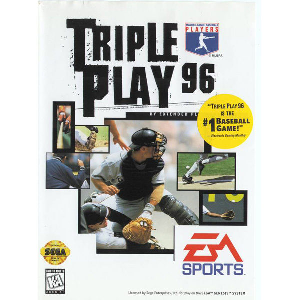 Triple Play 96 - Genesis - Used - Cart Only - - PNP Games Online Store