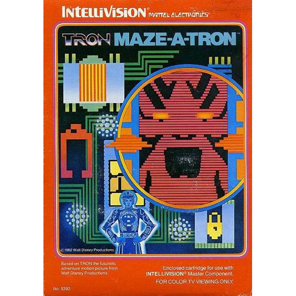 Tron Maze a Tron - Intellivision - Used - Cart Only - - PNP Games ...