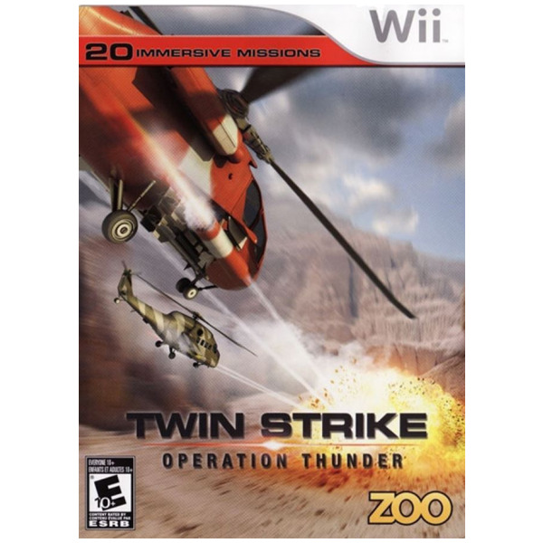 Twin Strike Operation Thunder - Wii - Used - Disc Only - PNP Games ...