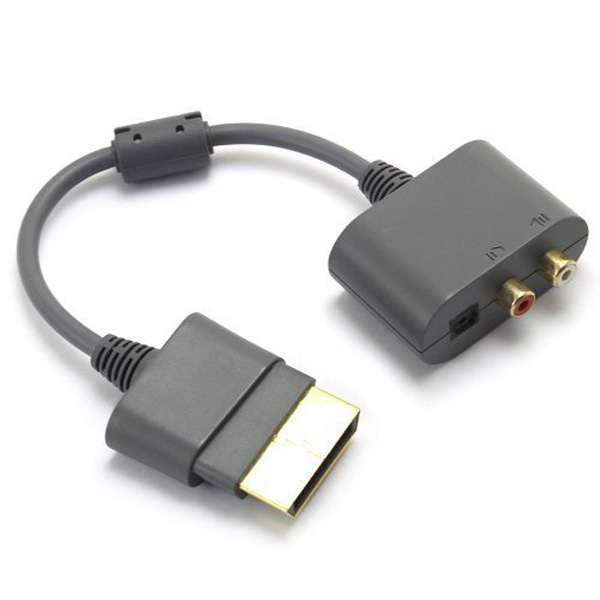 Optical Rca Adapter [3rd] (Digital Optical) - Xbox 360 - Used - - PNP ...