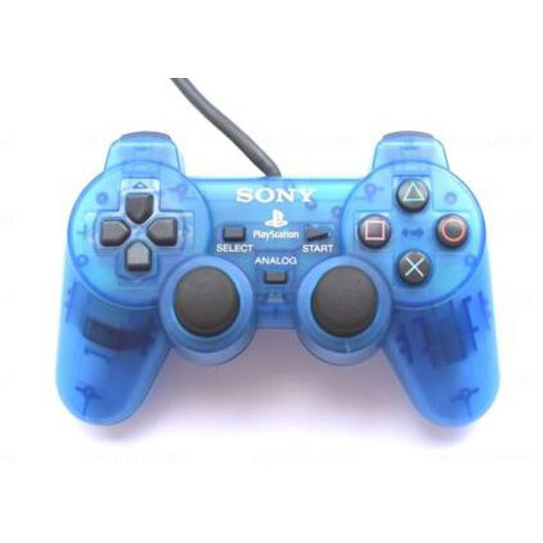 PS1 Blue Dual Analog Controller [Sony] - PlayStation PS1 - Used - - PNP ...