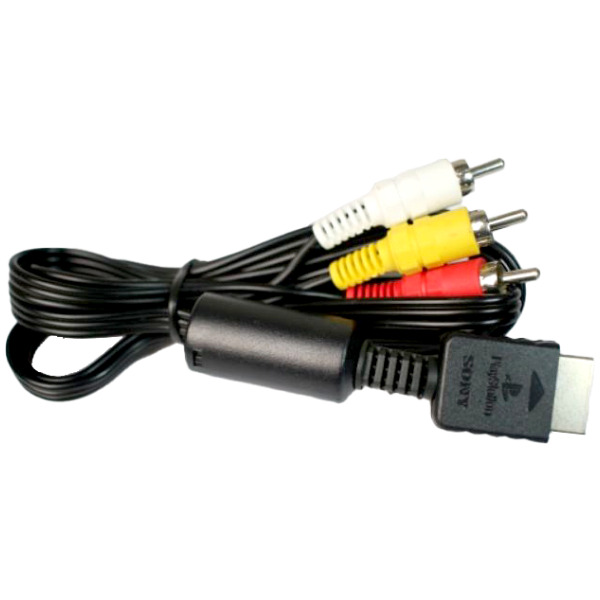 Av Video Cable Ps1 Ps2 Ps3 sony Playstation 2 Ps2 Used