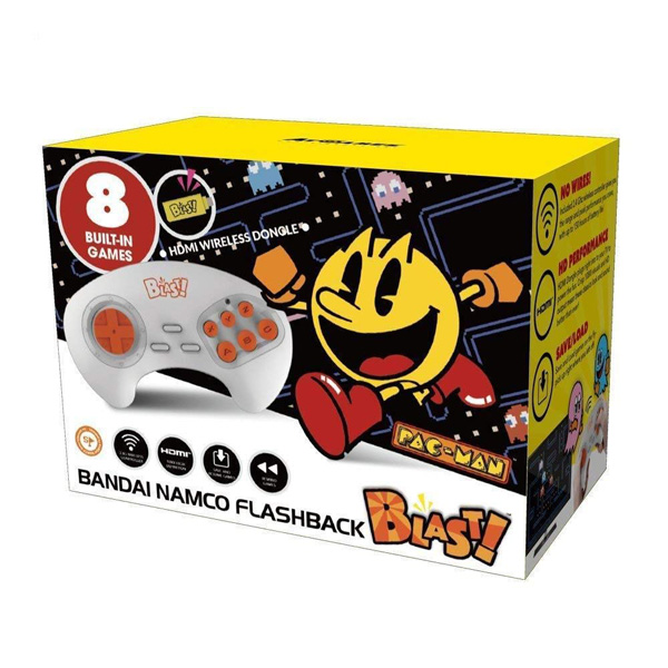 Bandai Namco Blast! Feat. Pac-Man Plug & Play Game Controller/Console ...