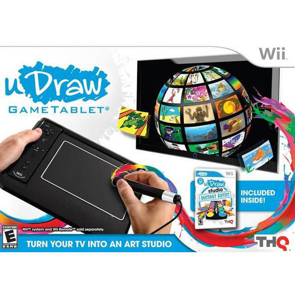 Udraw Tablet With Studio Instant Artist - Wii - Used - Disc Only - PNP ...