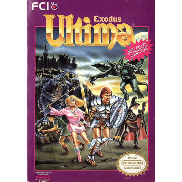 Ultima III: Exodus - Nintendo NES - Used - Cart Only - - PNP Games ...