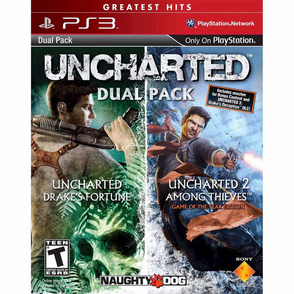 Uncharted 1 & 2 Dual Pack - PlayStation 3 PS3 - Used - - PNP Games ...