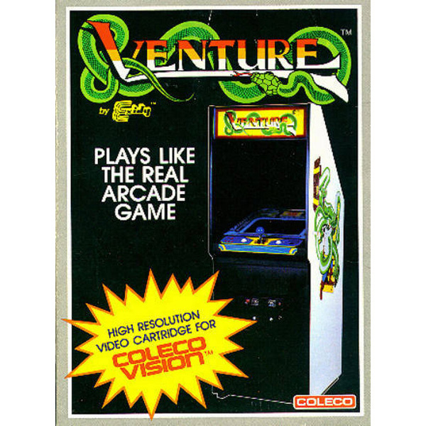 Venture - Colecovision - Used - Cart Only - - PNP Games Online Store