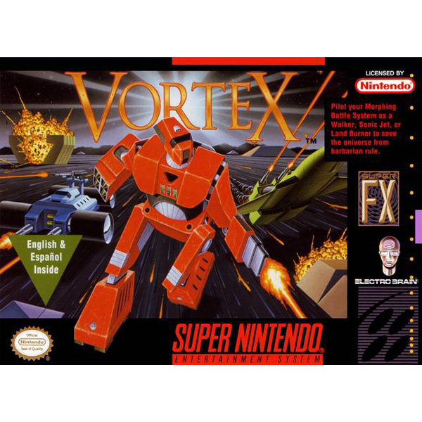 Vortex - Super Nintendo SNES - Used - Cart Only - - PNP Games Online Store
