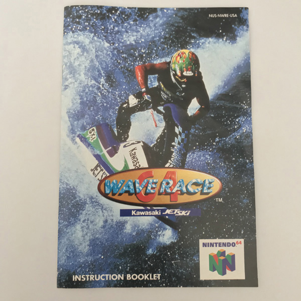 Wave Race 64 Manual - - PNP Games Online Store