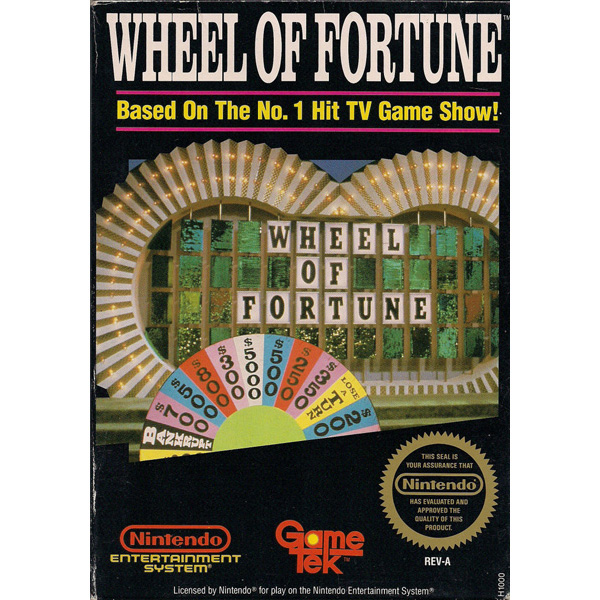 Wheel of Fortune - Nintendo NES - Used - - PNP Games Online Store