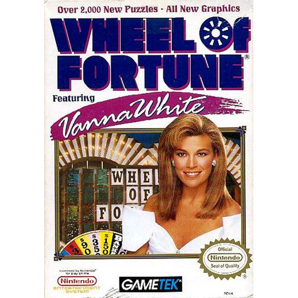 Wheel of Fortune Featuring Vanna White Nintendo NES Used PNP Games Online Store