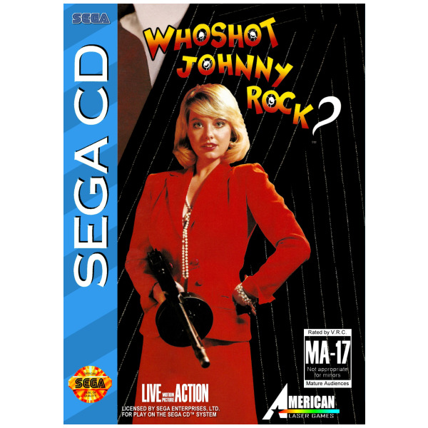 Who Shot Johnny Rock - Sega CD - Used - Disc Only - - PNP Games Online ...