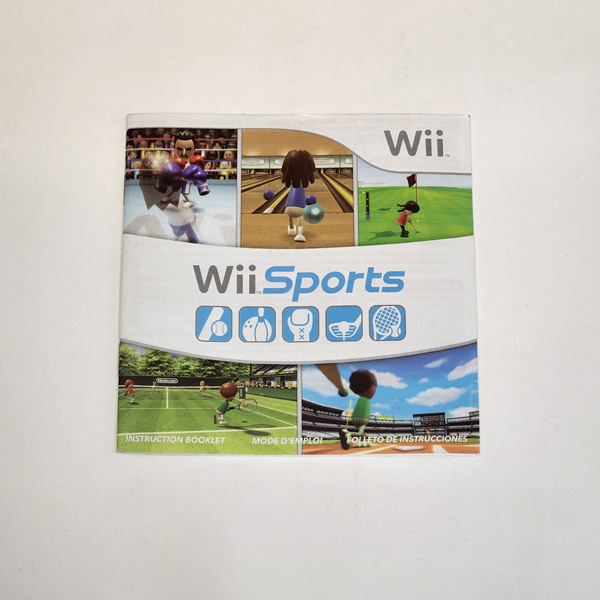 Wii Sports Manual - - PNP Games Online Store