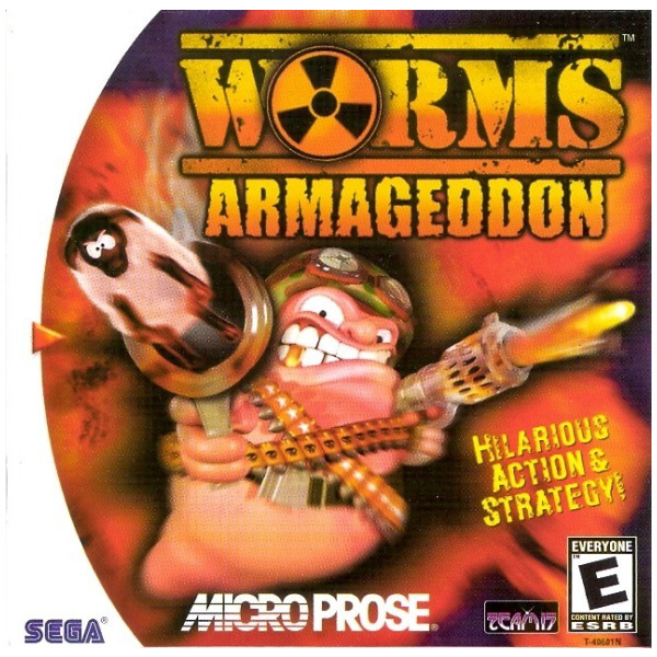 Worms Armageddon - Dreamcast - Used - Disc Only - - PNP Games Online Store