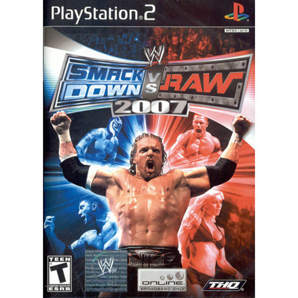 WWE Smackdown Vs Raw 2007 - PlayStation 2 PS2 - Used - Disc Only ...