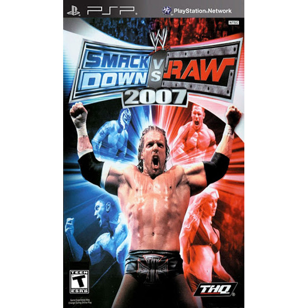 WWE Smackdown Vs Raw 2007 - PlayStation Portable PSP - Used - Disc Only ...