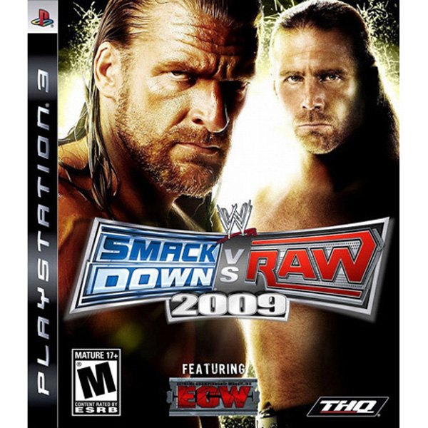 WWE Smackdown Vs Raw 2009 - PlayStation 3 PS3 - Used - Disc Only ...