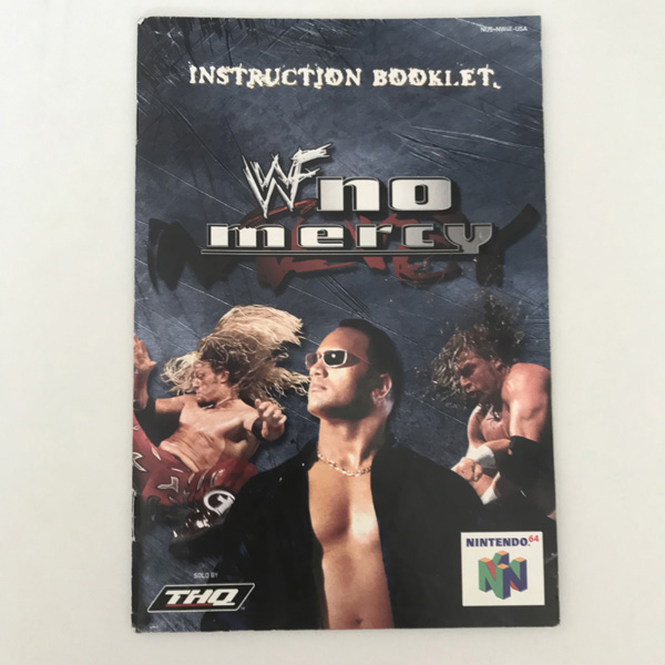 WWF No Mercy Manual - - PNP Games Online Store