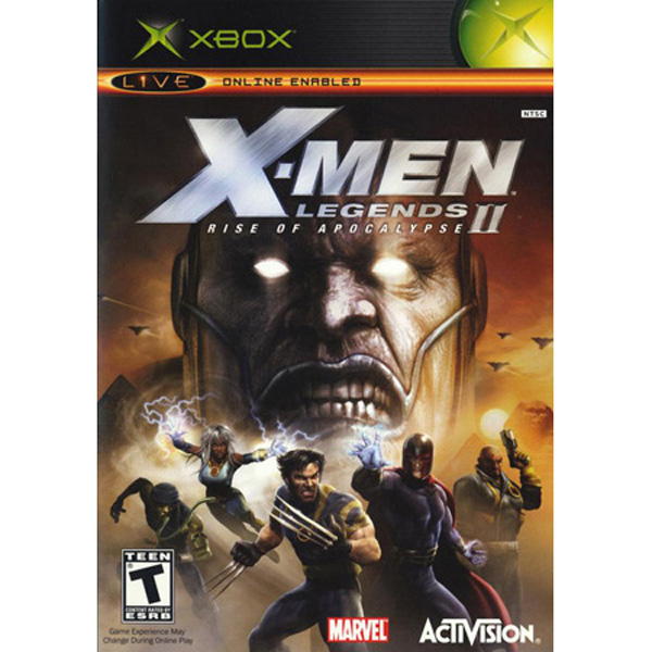X Men Legends 2: Rise of Apocalypse - Xbox - Used - - PNP Games Online ...