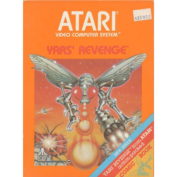 Yars Revenge - Atari - Used - Cart Only - - PNP Games Online Store