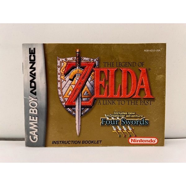 Legend of Zelda Link to the Past & Four Swords Manual - - PNP Games ...