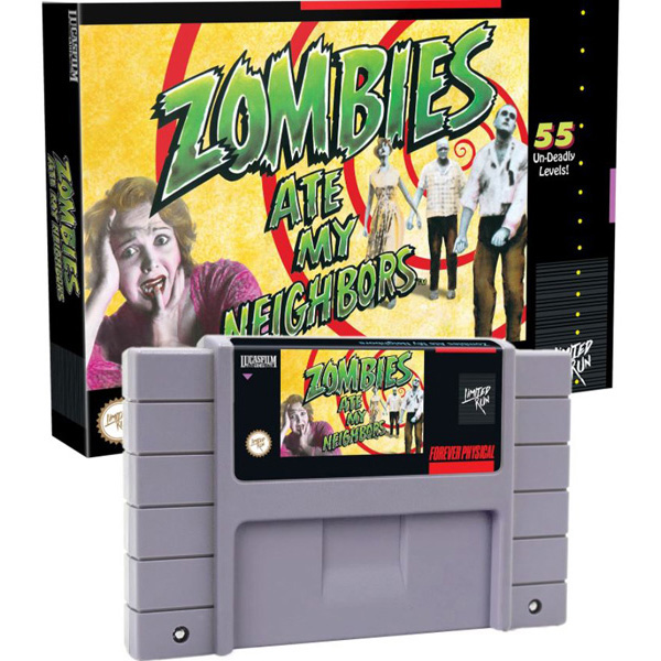 Zombies Ate My Neighbors Grey Cart (Limited Run Games) - Super Nintendo ...